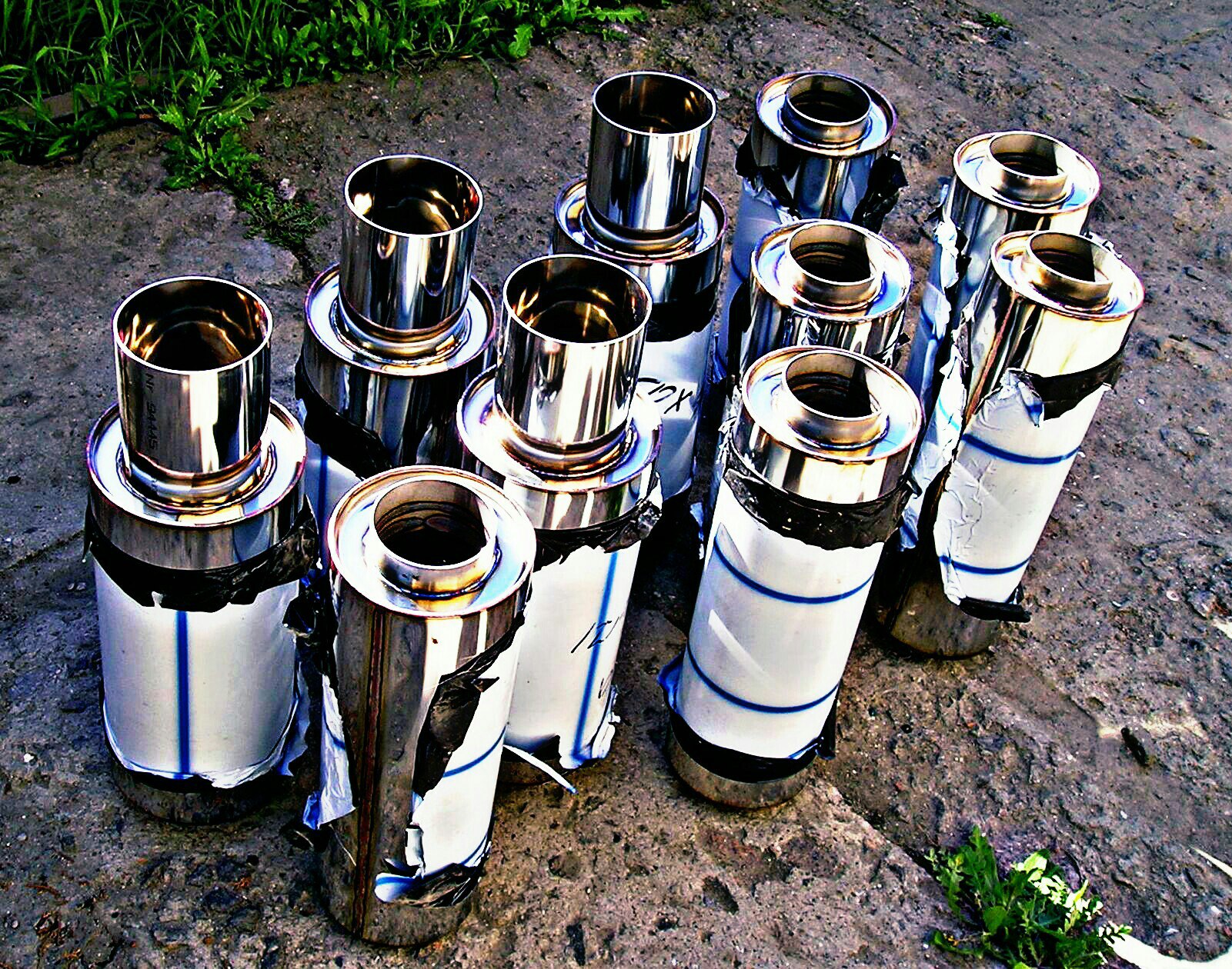 Custom stainless exhaust mufflers. – Soara Performance