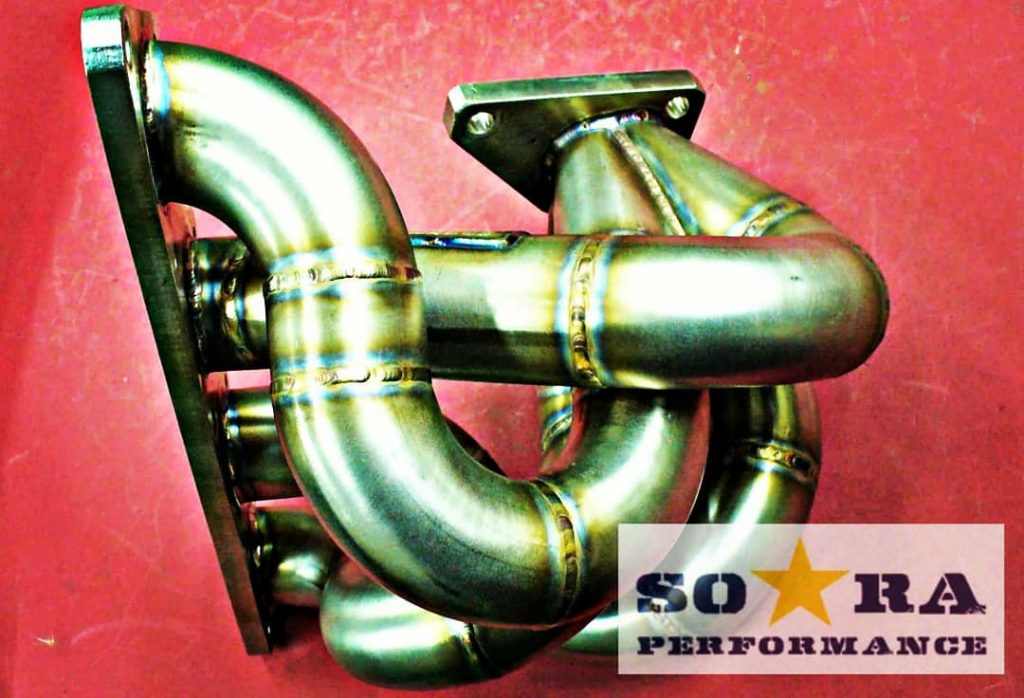 Header for 4g63 hower td06 turbo – Soara Performance