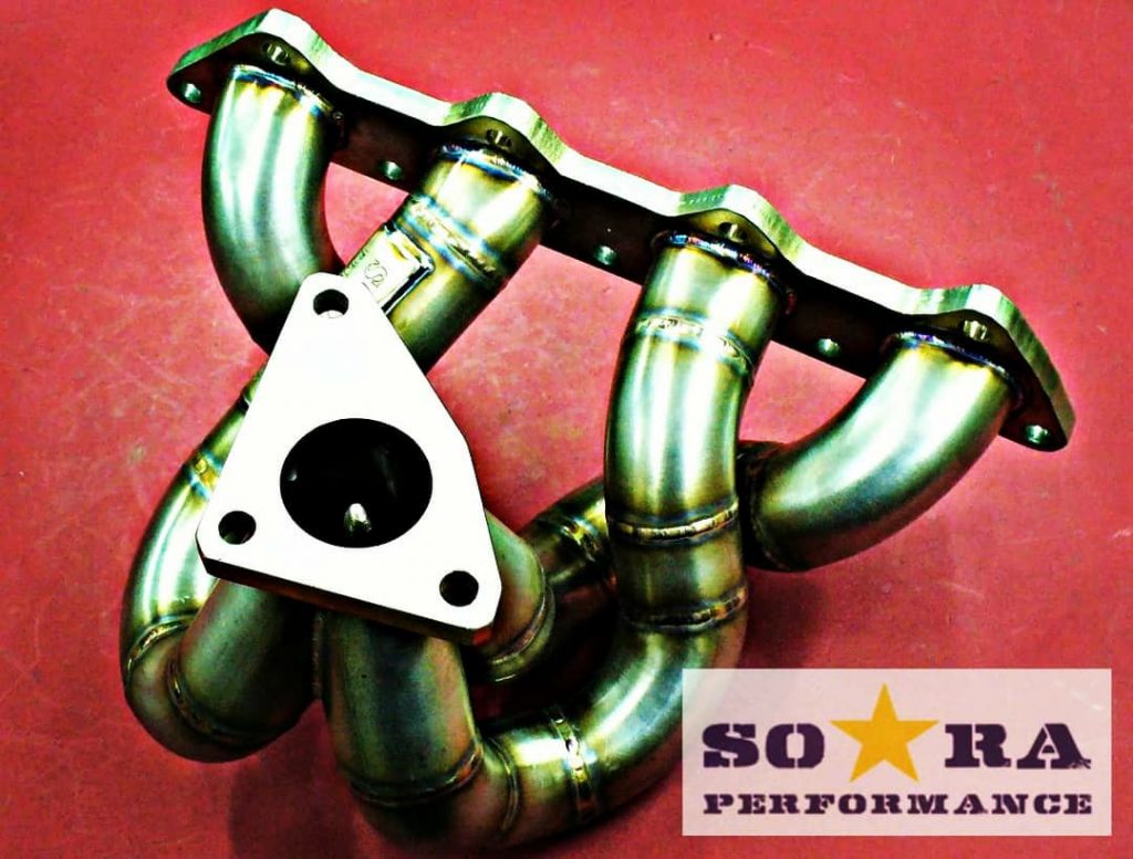 4g63 hower td06 turbo header (5) – Soara Performance