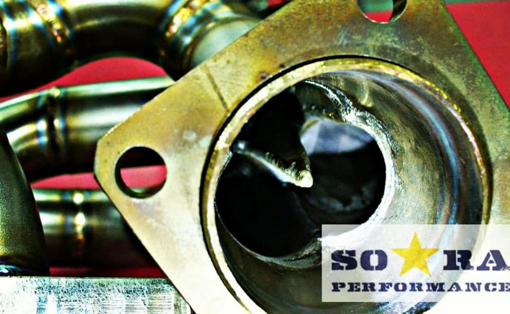 Toyota mr2 2grfe v6 bigturbo header – Soara Performance